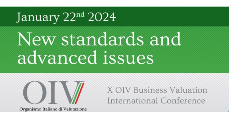 E-Valuations - X OIV Business Valuation International Conference - 22nd ...